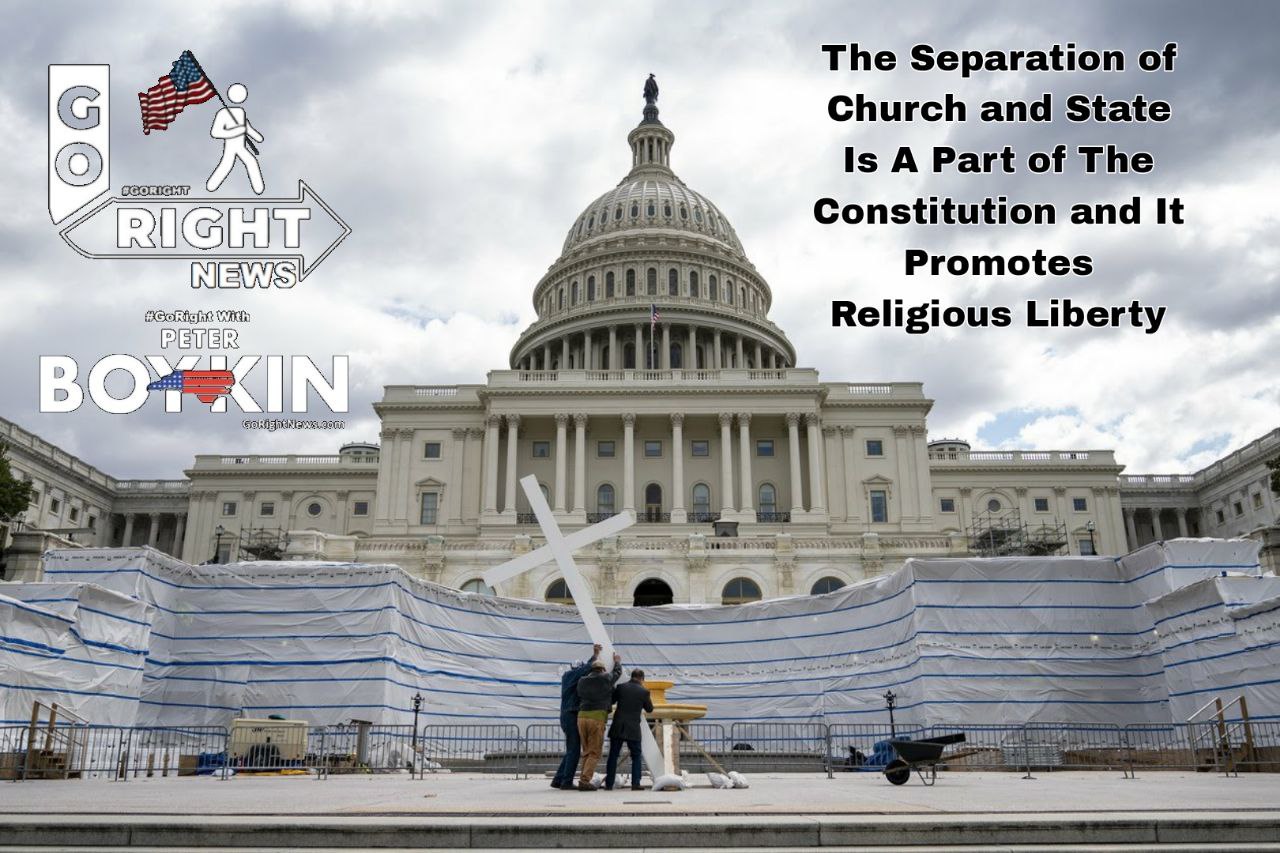 The Separation of Church and State Is A Part of The Constitution and It ...